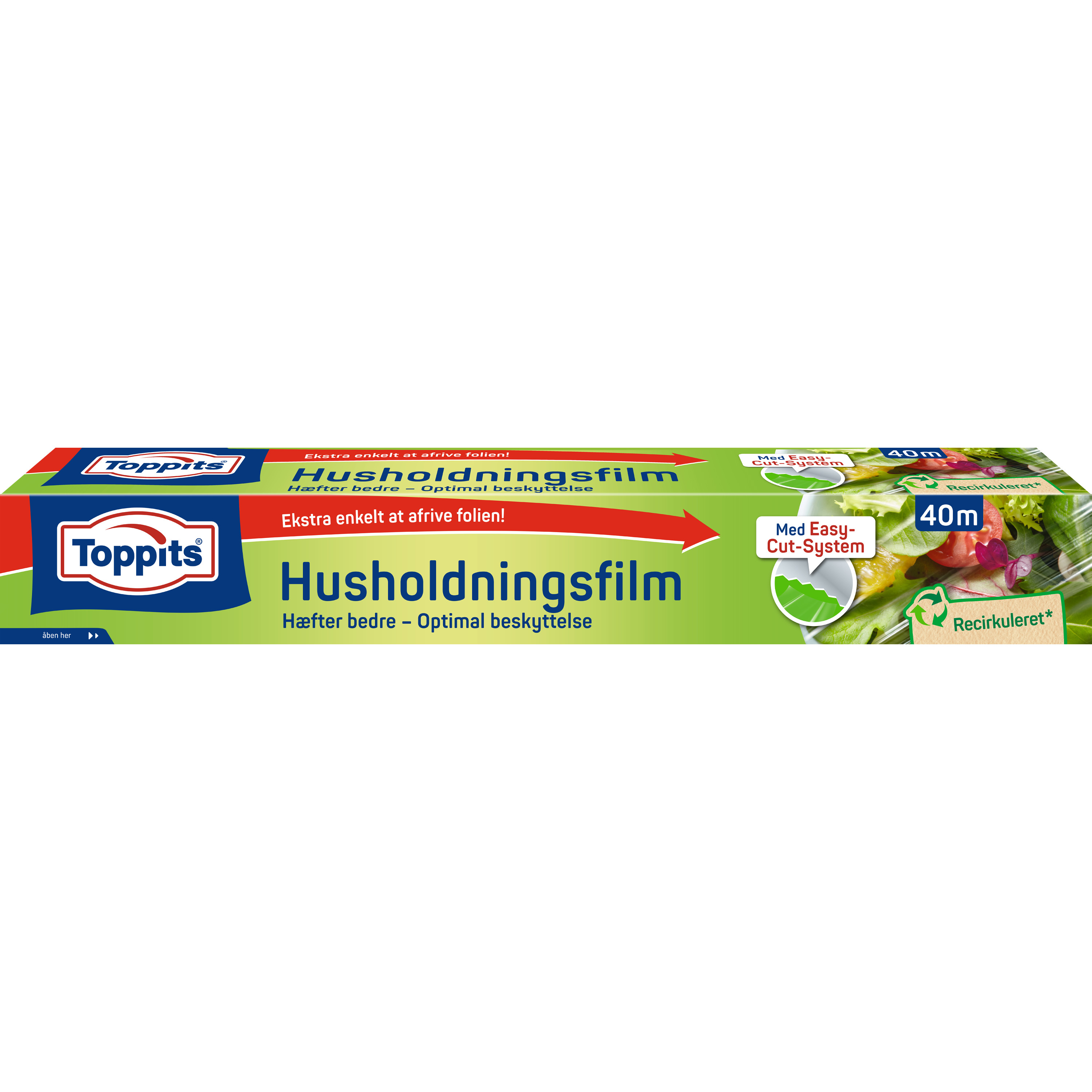 Opbevaring på en enkel måde med Toppits® husholdningsfilm